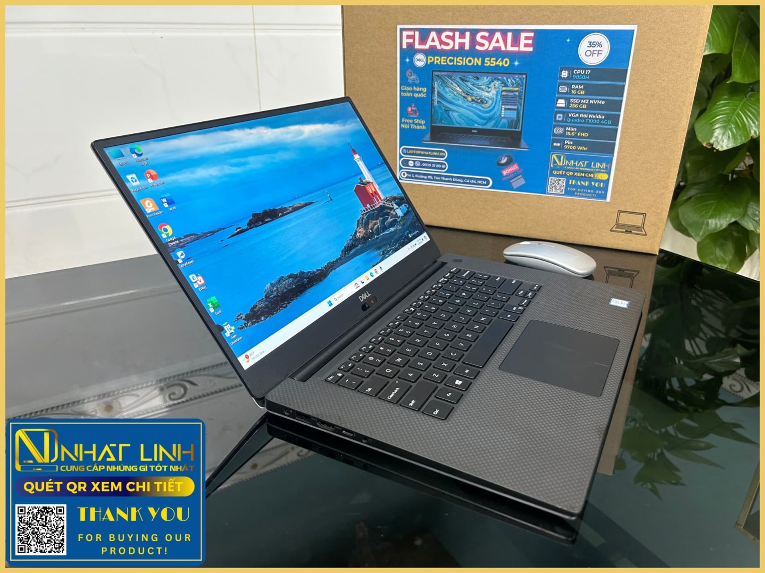 Dell Precision 5540-Hàng mới về-Giá cập nhật mới nhất-Nhật Linh