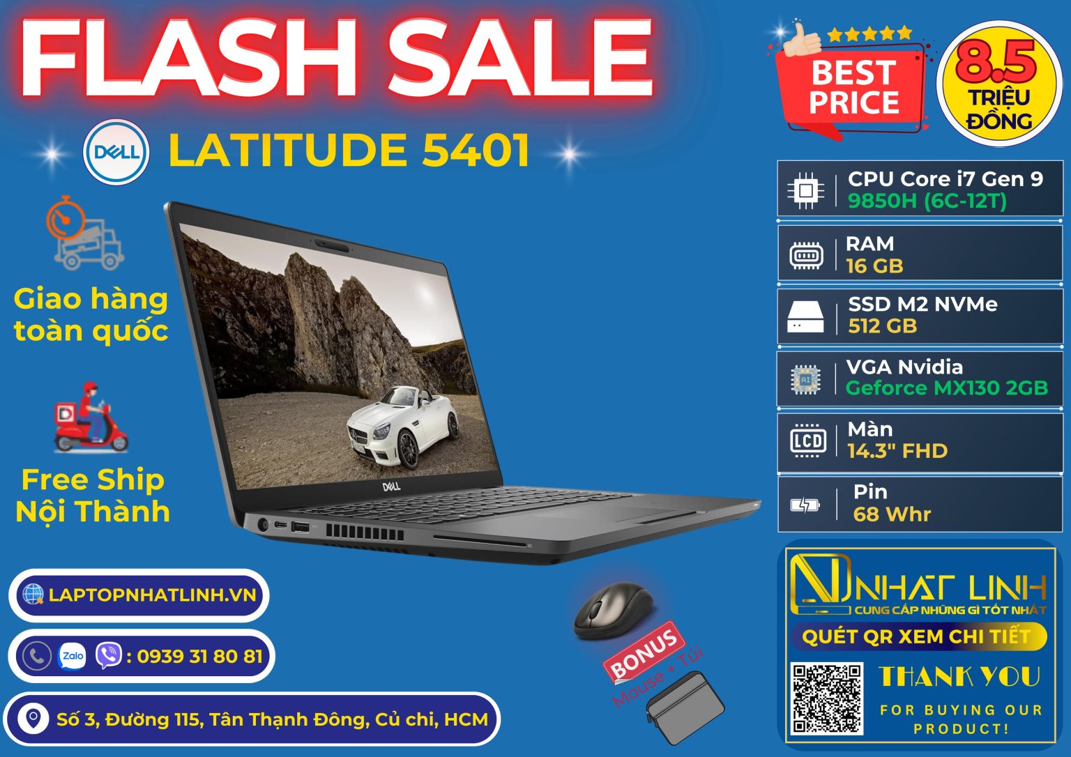 Dell Latitude 5401 i7 Gen 9 chip H-Hiệu năng cao【HOT-2025】 | Laptop ...
