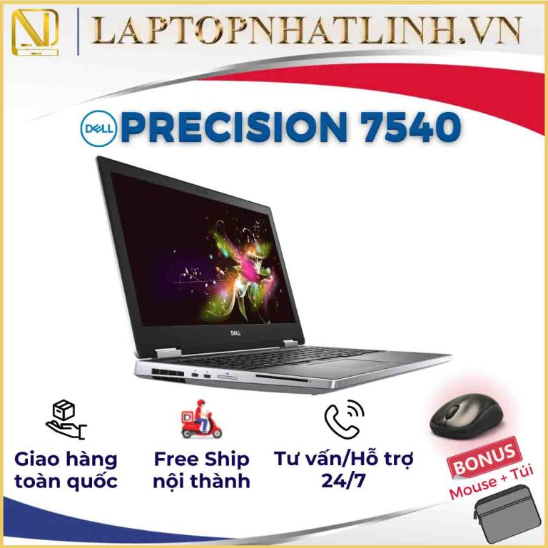 Laptop Dell Precision 7540【VGA RTX 3000 6GB-Rẻ Bất Ngờ】